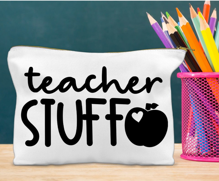 Teacher Stuff Pouch – Educator SocieTEE